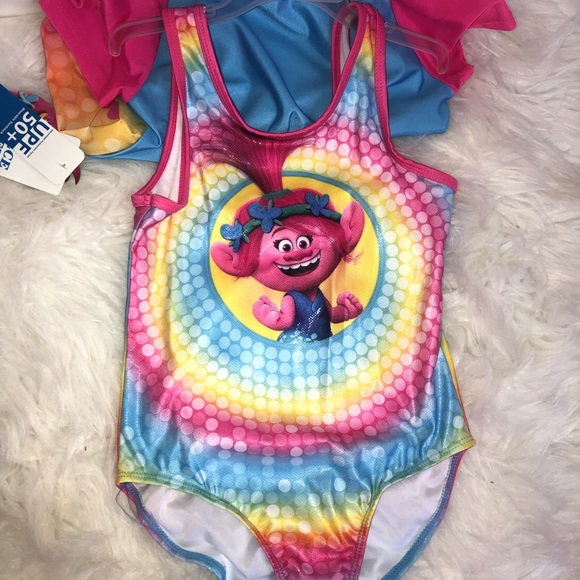 Dreamworks | Swim | Dreamworks Trolls 2 Piece Swim Set | Poshmark